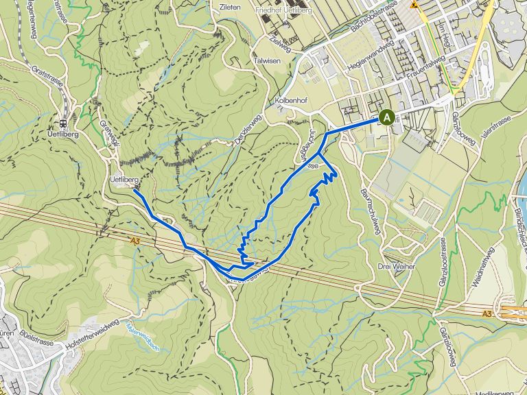 Uetliberg up and back | hike | Komoot